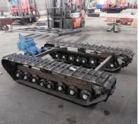China Rubber Platform Crawler Track Undercarriage For Exploration Drilling Rig for sale