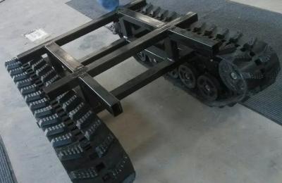 China OEM Rubber Crawler Track Undercarriage For Hydraulic Drilling Rig for sale