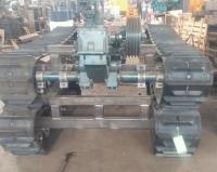 China 4 MT Loading Capacity Steel Crawler Track Undercarriage For Drilling Rig Machines for sale