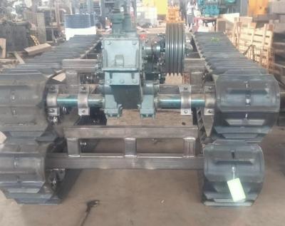 China 4 MT Loading Capacity Steel Crawler Track Undercarriage For Drilling Rig Machines for sale