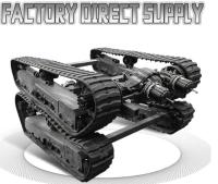 China Mine Chassis Rubber Track Undercarriage For Kinds Of Drilling Rigs for sale