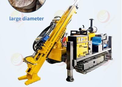 China Full Hydraulic Crawler Mounted Drill Rig Rc Mining Exploration Coring 280 Meters Depth for sale