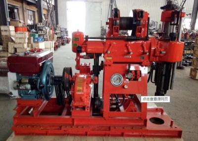 China 50mm Diameter Rod Hydraulic Water Well Drilling Machine 600 Kg Weight Own Water Pump for sale