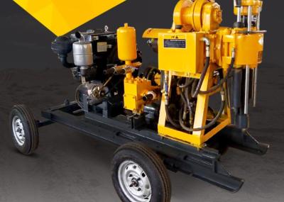 China 150 Meters Depth Borehole Drilling Rig 600 Kg With 220v Diesel Engine for sale