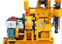 China Diesel Engine Power Borehole Drilling Machine With BW 160 Mud Pump 150 Meters Depth for sale