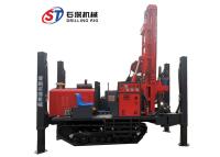 China Deep Underground 105-180mm Trailer Mounted Drill Rig For Farming ST 180 for sale