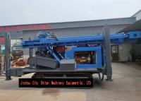 China High Speed St 400 Mini Borehole Drilling Rig For Borehole  Blue Color for sale