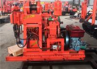 China Powerful Diesel Engine Geological Drilling Rig For 200 Meters Depth Exploration for sale