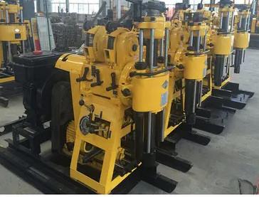 China 100mm XY-1 Exploration Drilling Rig Custom Color Diesel Engine 100m Depth 6-9m/hr Speed for sale