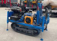 China Compact Crawler Mounted Drilling Rig Machine 200mm Drilling Diameter Power By Diesel Engine for sale