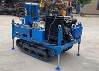 China Crawler Mounted Water Well Drilling Rig For 200mm Diameter Diesel Power for sale