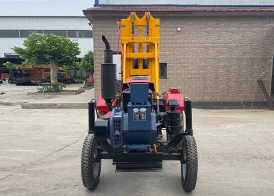 China Tractor Walking  Drilling Equipment Rig With 150 Mm Drilling Diameter for sale