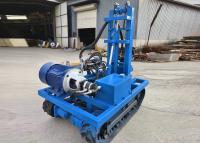 China 100m Small Diesel Engine Crawler Mounted Drill Rig Machine For Water Well Drilling for sale