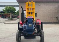 China 100 Meters Drilling Depth Tractor Drilling Machine With Optional Color And 76mm Rod Hole Diameter for sale