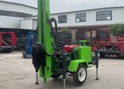China Diesel Engine Driven 2.5T Small Well Drilling Machine For Water Well Drilling for sale