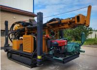 China Pneumatic Borewell Machine With 105-350 Mm Drilling Hole Diameter And 6500 Rotary Torque for sale