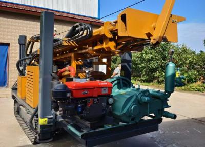 China 91 KW Powerful Borehole Drilling Rig 8T Pneumatic Water Well Drill Machine for sale