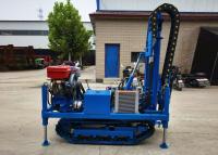 China 50mm-100mm Diameter Crawler Mounted Water Drilling Rig Powered By Diesel Engine for sale