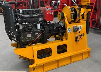 China 300KN Winch Hydraulic Borewell Machine 220V 500m Drilling Depth XY-2B for sale