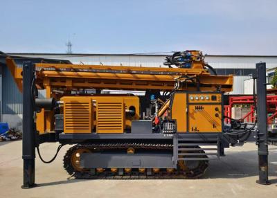 China 22000 Rotary Torque Steel Track Borewell Machine For 105-800 Mm Drilling for sale