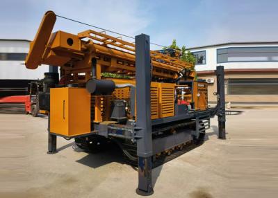 China 48T Pneumatic Water Borehole Drilling Machine With Heavy Duty Steel Track for sale