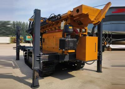 China 18 Ton Borewell Machine with 1.35 Meter Leg Stroke 800 Meter Drilling Depth for sale