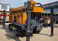China 48T Pneumatic Water Borehole Drilling Machine With Heavy Duty Steel Track for sale