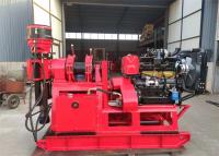 China Large Diesel Engine With Bw 250 Mud Pump XY -2B  Hydraulic Borewell Rig For Water Well Or Exploration Investigation for sale