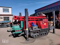 China ST-200 200m Crawler Pneumatic Borewell Machine for sale