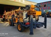 China Adaptive Conditions Loose Layer Trailer Mounted Water Well Drilling Rig for sale