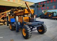 China Adaptive Conditions Loose Layer Trailer Mounted Water Well Drilling Rig for sale