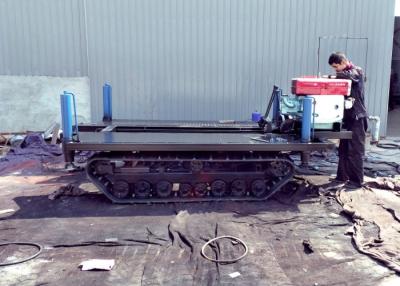 China Dumping Truck Track Transporter With 4 Mt Load Capacity And 350*90*54 Track Size for sale