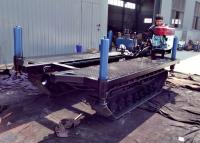 China Powerful Diesel Engine Steel Crawler Motorized Carrier For Dumping Truck Operation for sale