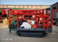 China GK 200  Fast Drilling Capacity Crawler Mounted Drill Rig For Water Well Drilling for sale