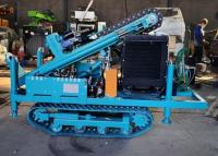 China With 1.5 Meters Length  Rod Crawler Mounted Drilling Rig For Water Borehole Drilling Large Horsepower for sale