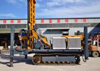 China Mobile and flexible ST-1000 water well drilling rig with strong power for sale