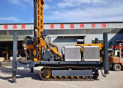 China Mobile and flexible ST-1000 water well drilling rig with strong power for sale