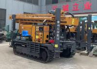 China Mobile and flexible ST-1000 water well drilling rig with strong power for sale