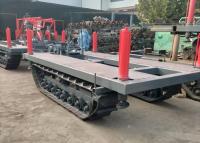 China Electric Start Drilling Rig Track Chassis Supports Customization For Transmission Drive for sale