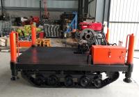 China Multi Purpose Small Rubber Track Chassis Manufacturer For Water Well Drilling Rigs for sale
