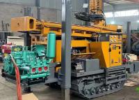 China Large Tracked Pneumatic Borewell Machine For Rock Layer Drilling In 4400x2150x2200mm Size for sale