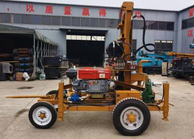 China Four-wheel Tractor Borewell Machine Preferred Choice For Rural Drilling for sale