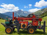 China Efficient Water Well Rotary Drilling Machine 200 Meters Depth for sale