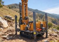 China Rural Water Well Drilling Rock Drilling Machine Driven By Compressed Air for sale