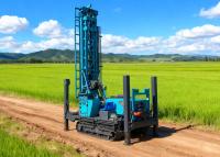 China Air Compressor Water Well Rotary Drilling Machine For Mountain Rocks Area for sale