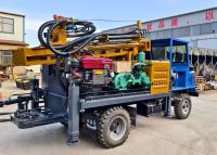 China ST200 4WD Tire-Mounted Water Well Drilling Rig Efficient Drilling For Industrial for sale