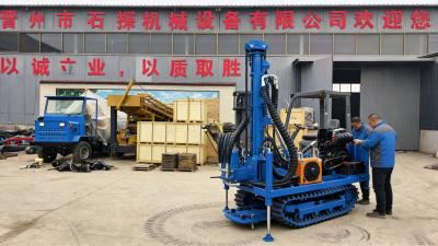 China Mechanical Crawler Equipment For Drilling Water Wells In Rural Areas for sale