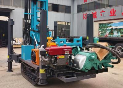 China Rubber Tracked Water Well Drilling Rig For Farmland Irrigation Wells for sale