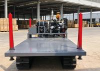 China Rugged All Terrain Steel Crawler Chassis Heavy Load Low Ground Pressure High Stability for sale