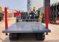 China Stable Low Profile Steel Tracked Platform Base Smooth Travel In Situ Steering Quick Setup for sale